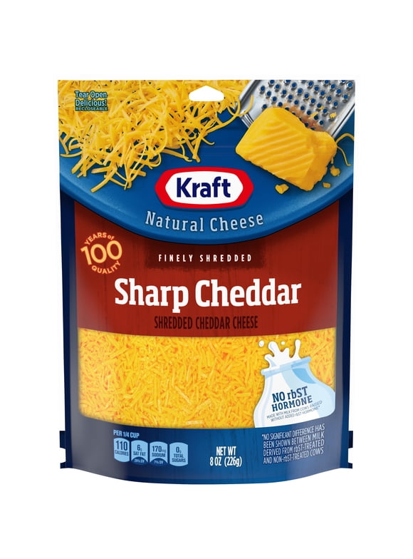 Shredded Cheddar Cheese in Cheese - Walmart.com