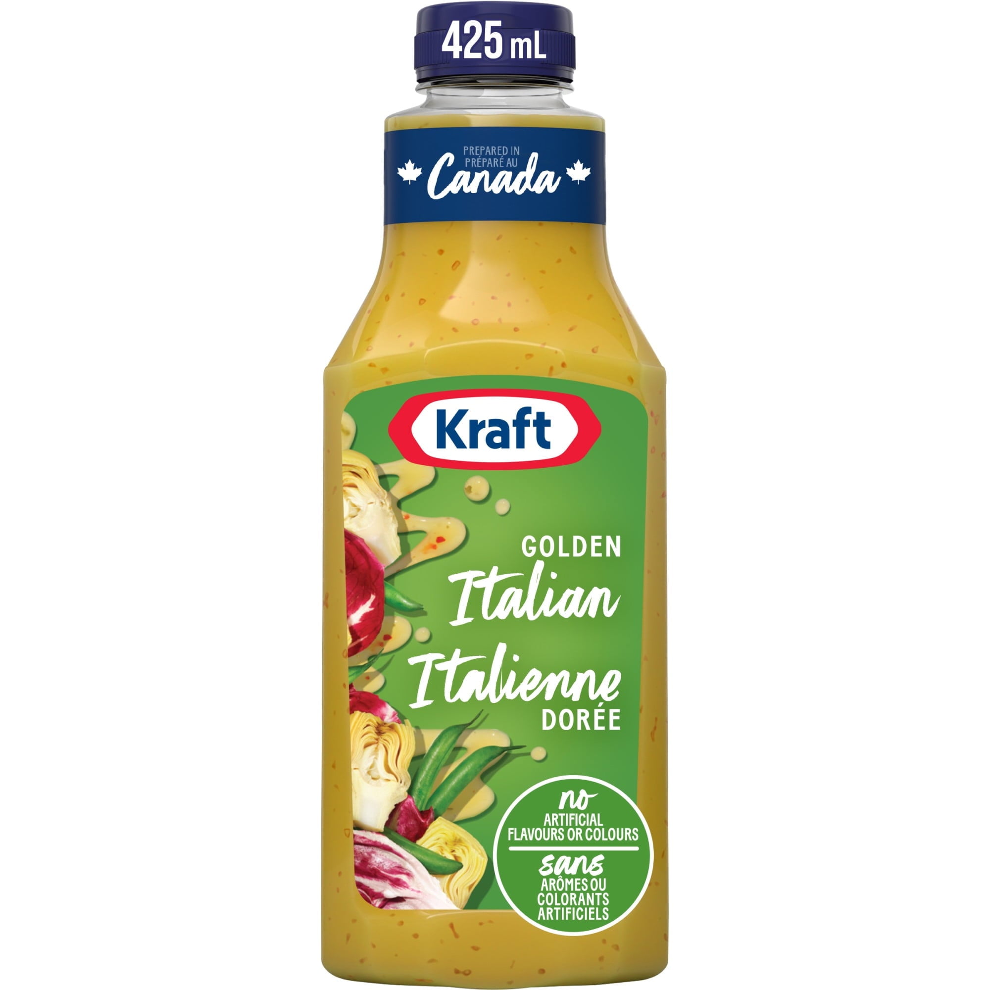 Kraft Golden Italian Dressing, Creamy Zesty Flavor, 425ml, Perfect for ...