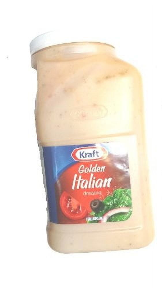 Kraft Golden Italian Dressing Jug, 1 Gallon, 4 Per Case - Walmart.com
