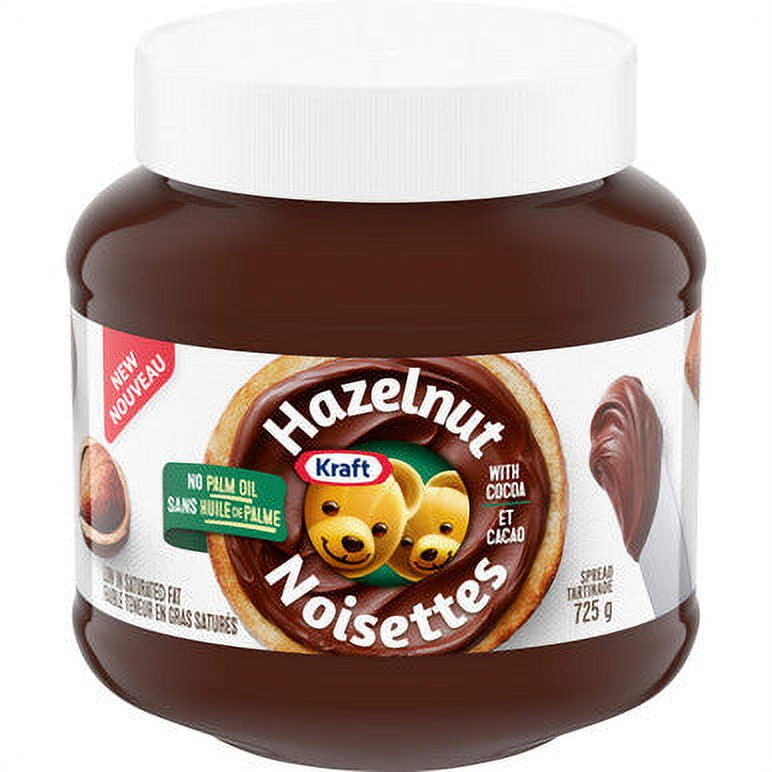 Kraft Hazelnut Spread with Cocoa, 725g/25.6 oz - Walmart.com