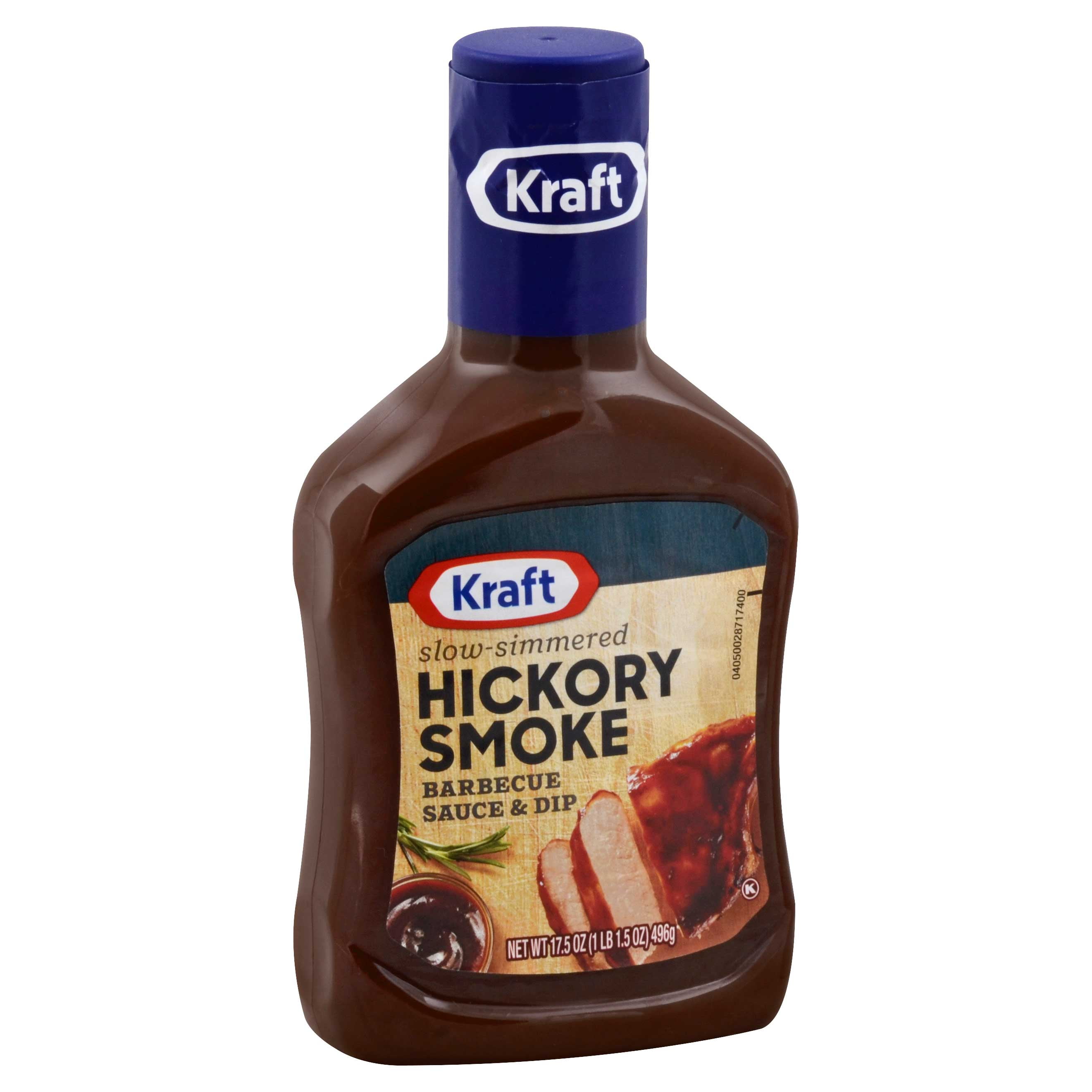 Kraft Hickory Smoke Barbecue Sauce, 1.093 Pound -- 12 per case ...