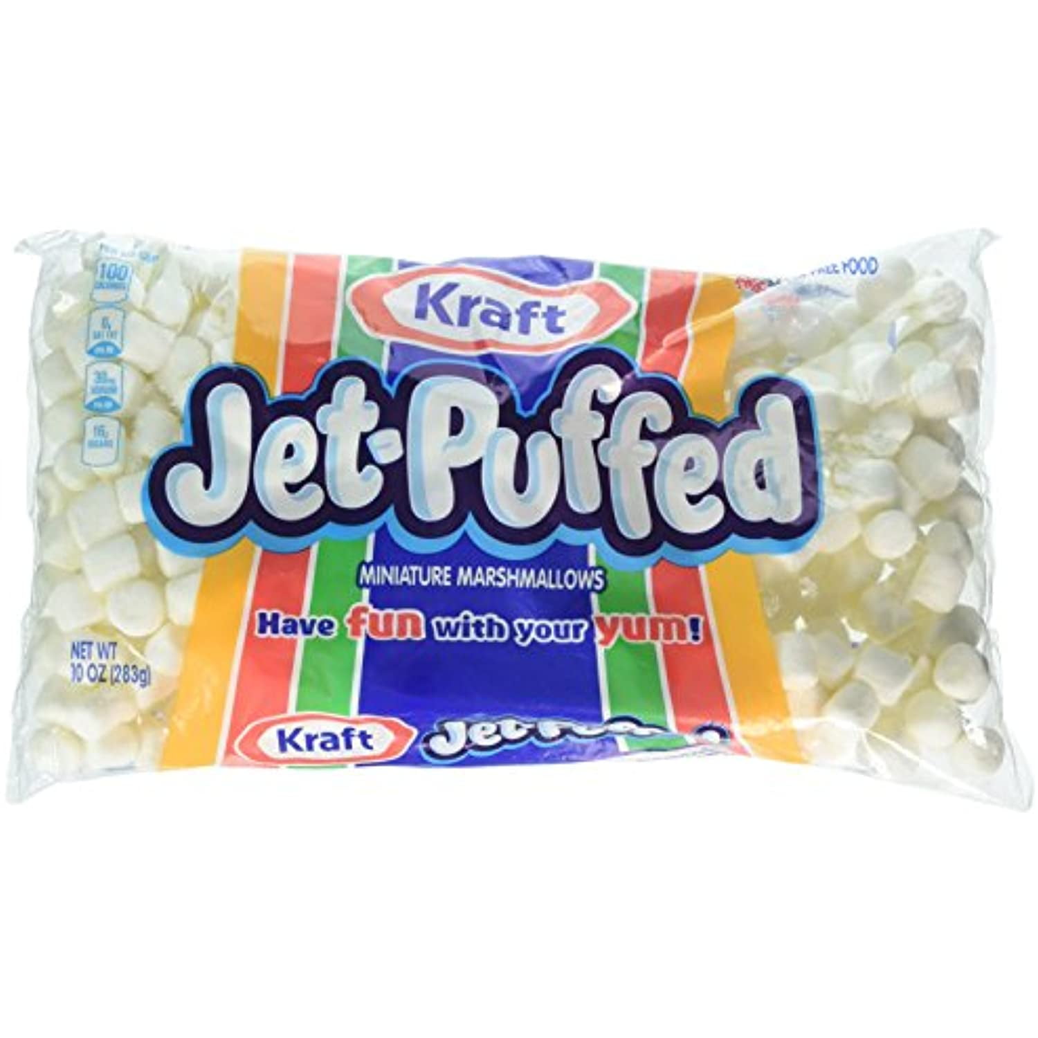 Kraft Jet Puffed Mini Marshmallows, 10 Ounce Bag (Pack Of 2) - Walmart.com