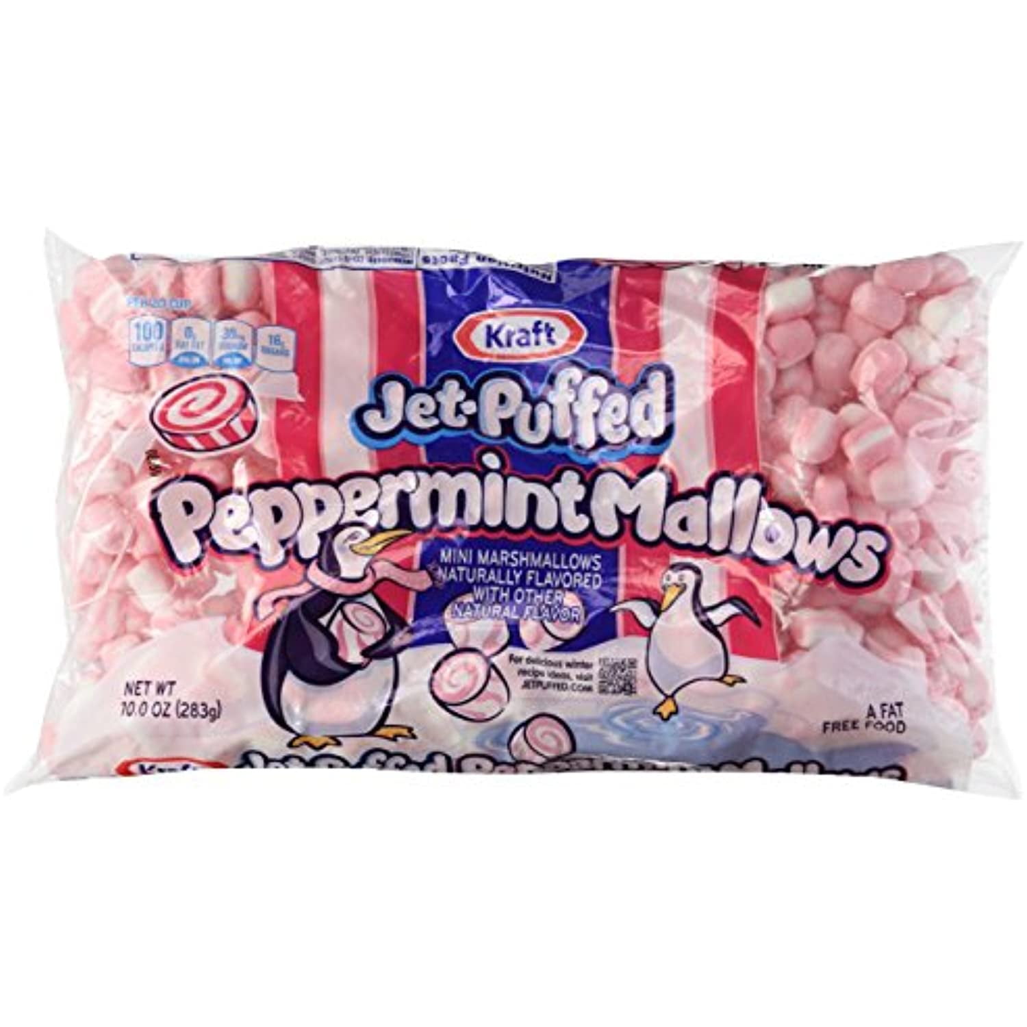 Kraft, Jet-Puffed, Peppermint Mini Marshmallows, 10oz Bag (Pack of 3 ...