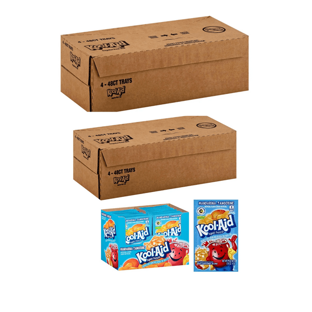 Kraft Kool-Aid Mandarin Tangerine Beverage Caffeine Free, Summers End ...