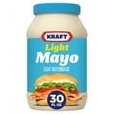 Kraft Light Mayo with 1/2 the Fat & Calories of Regular Mayonnaise 30 ...