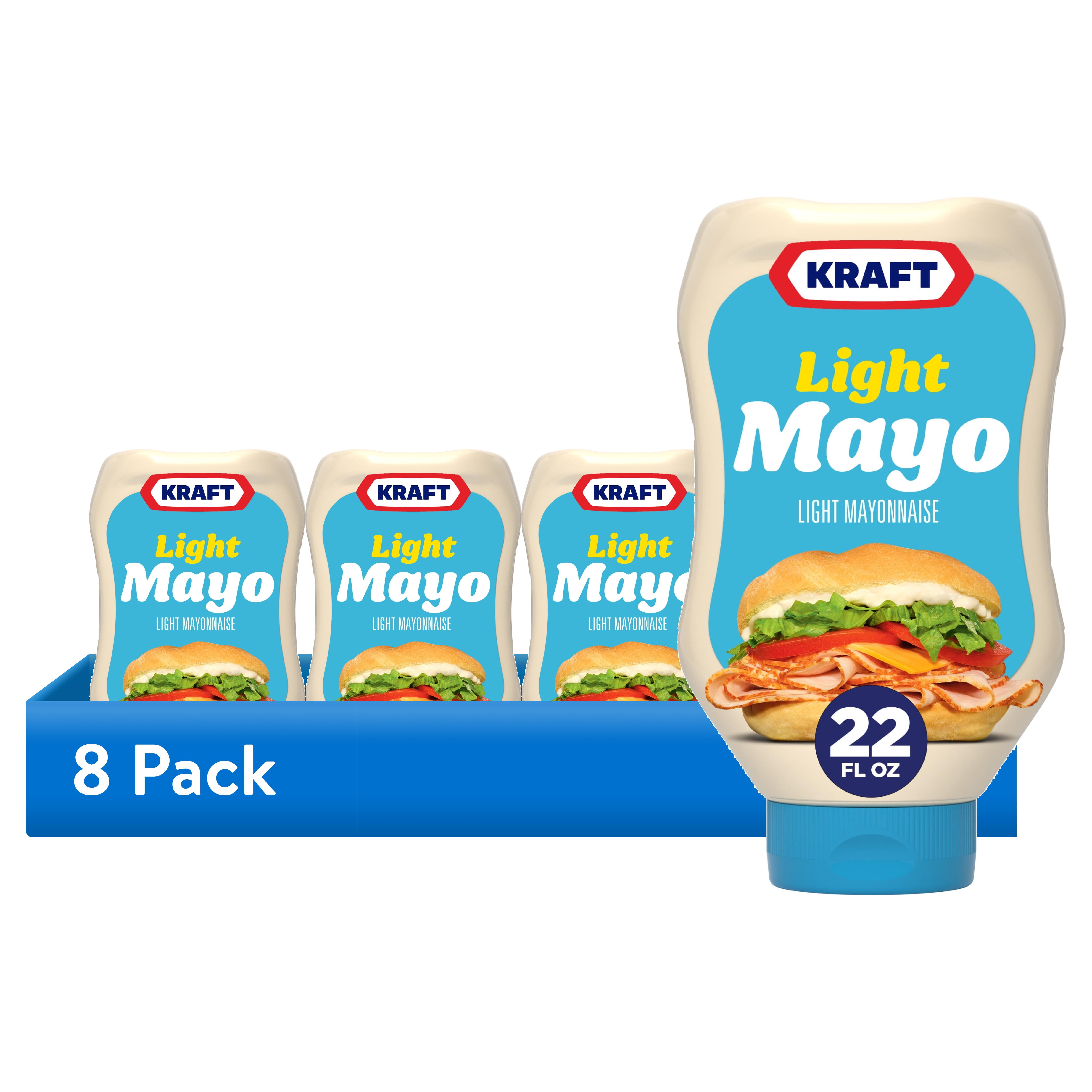 (8 pack) Kraft Light Mayo with 1/2 the Fat & Calories of Regular ...
