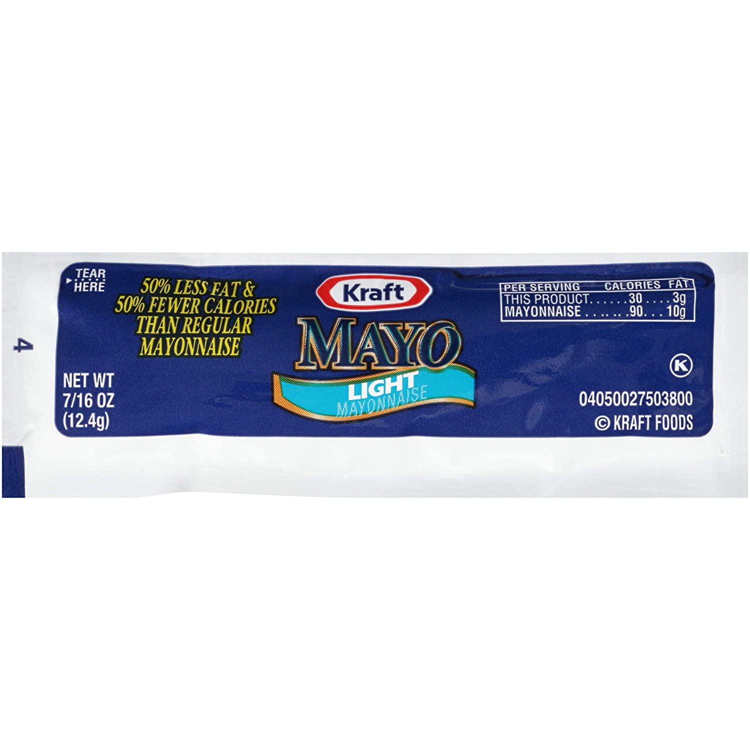 Kraft Light Mayo Single Serve (200 ct Casepack) Light 200 Count (Pack ...