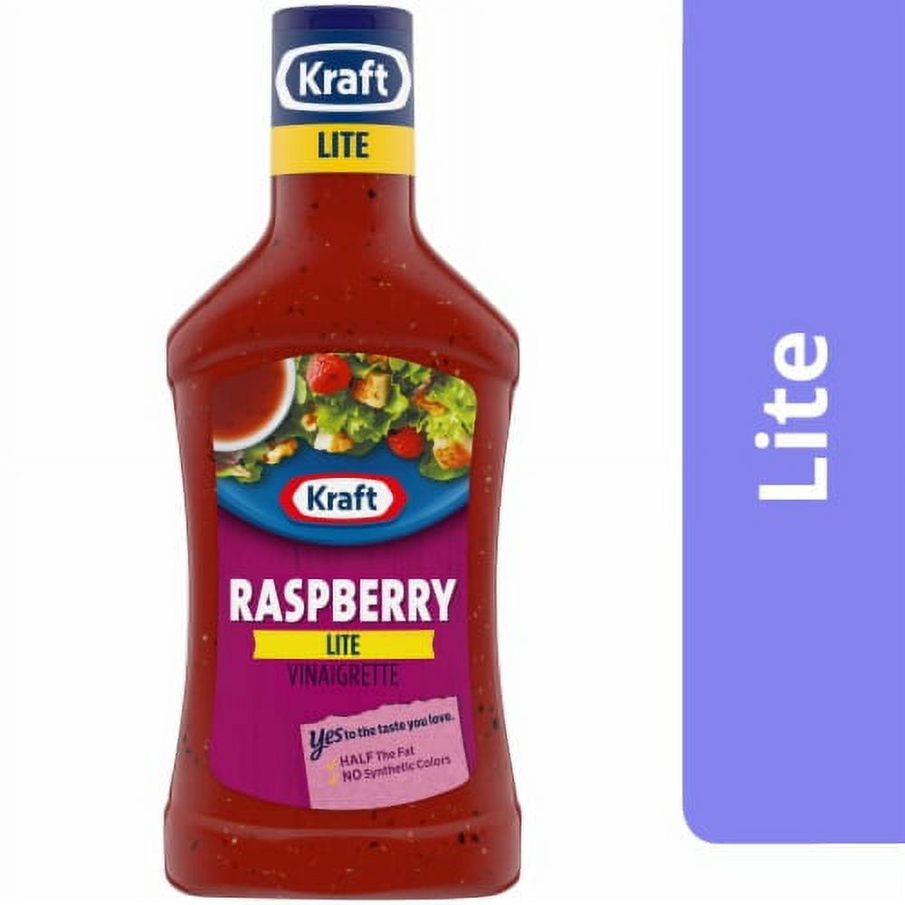 Kraft Light Raspberry Vinaigrette Salad Dressing - Walmart.com