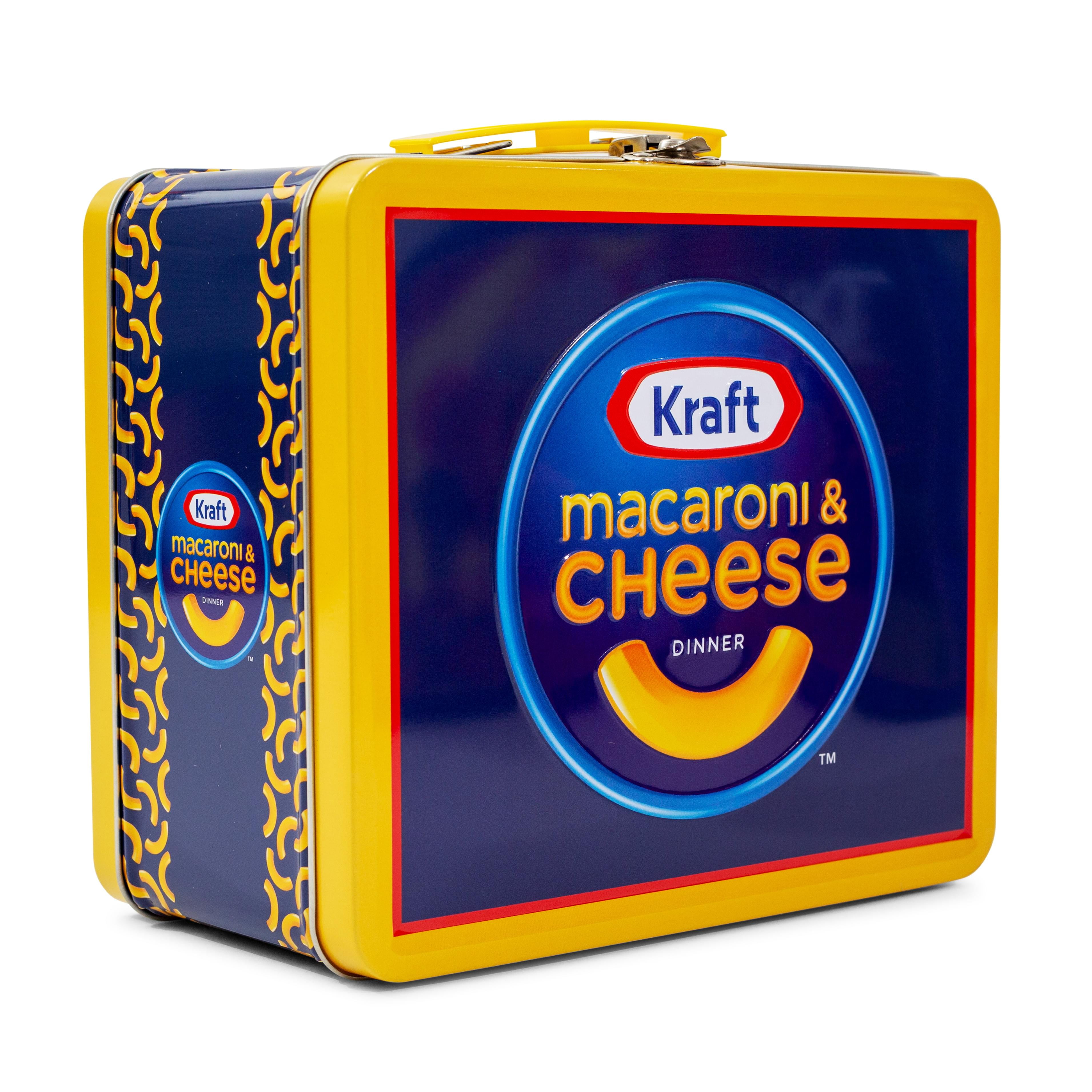 Kraft Macaroni & Cheese Metal Tin Lunch Box | Toynk Exclusive - Walmart.com