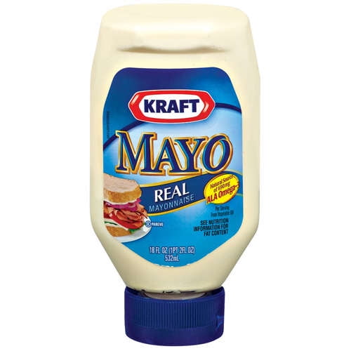 Kraft Mayo: Real Mayonnaise, 18 fl oz - Walmart.com