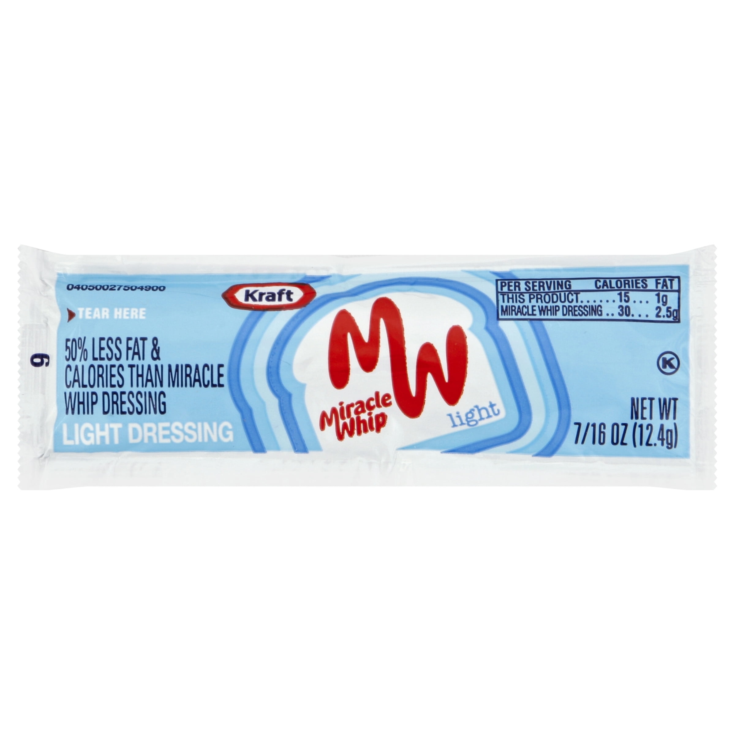 Miracle Whip Light Barcode