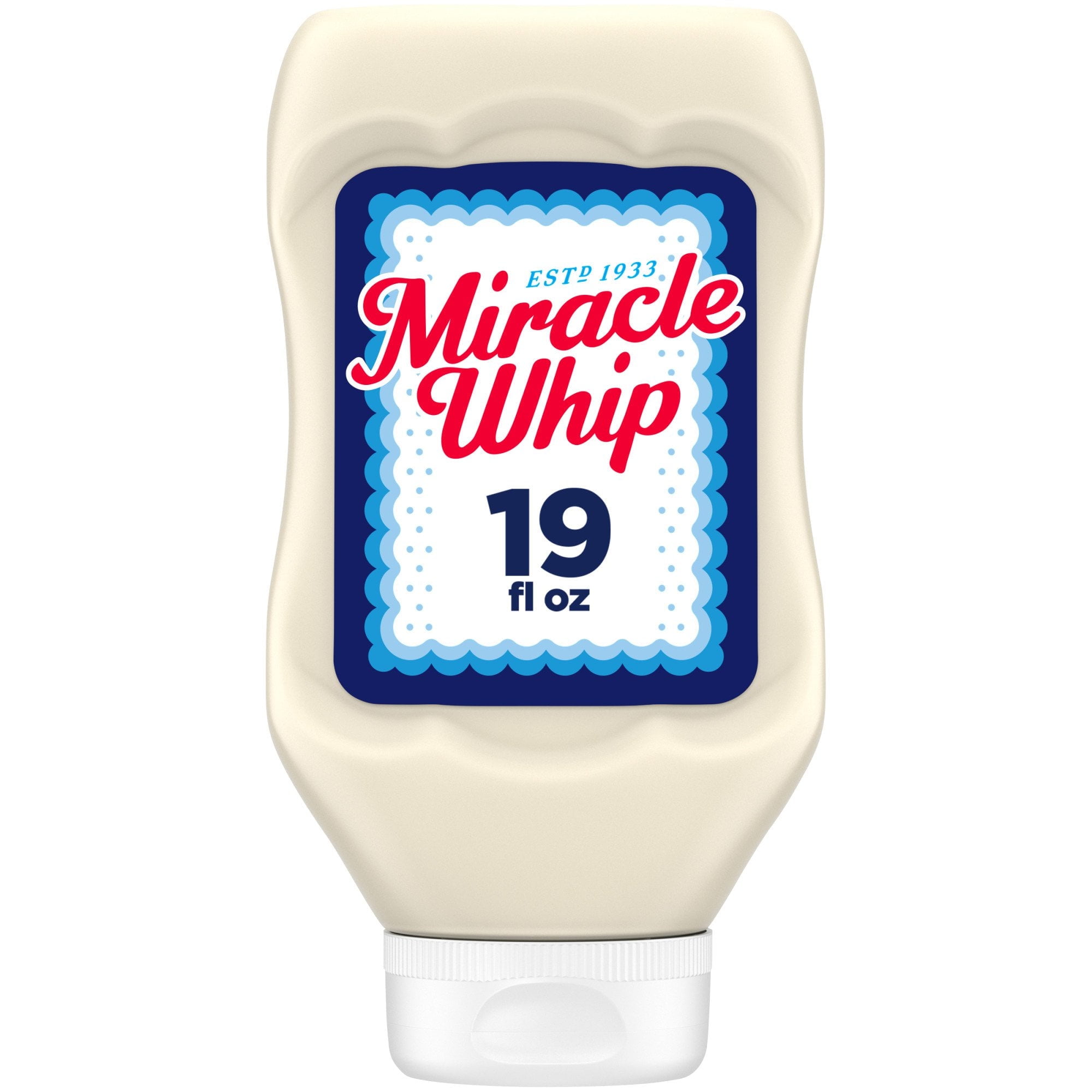 Kraft Miracle Whip Original Dressing Squeeze Bottle - 19 oz - Walmart.com