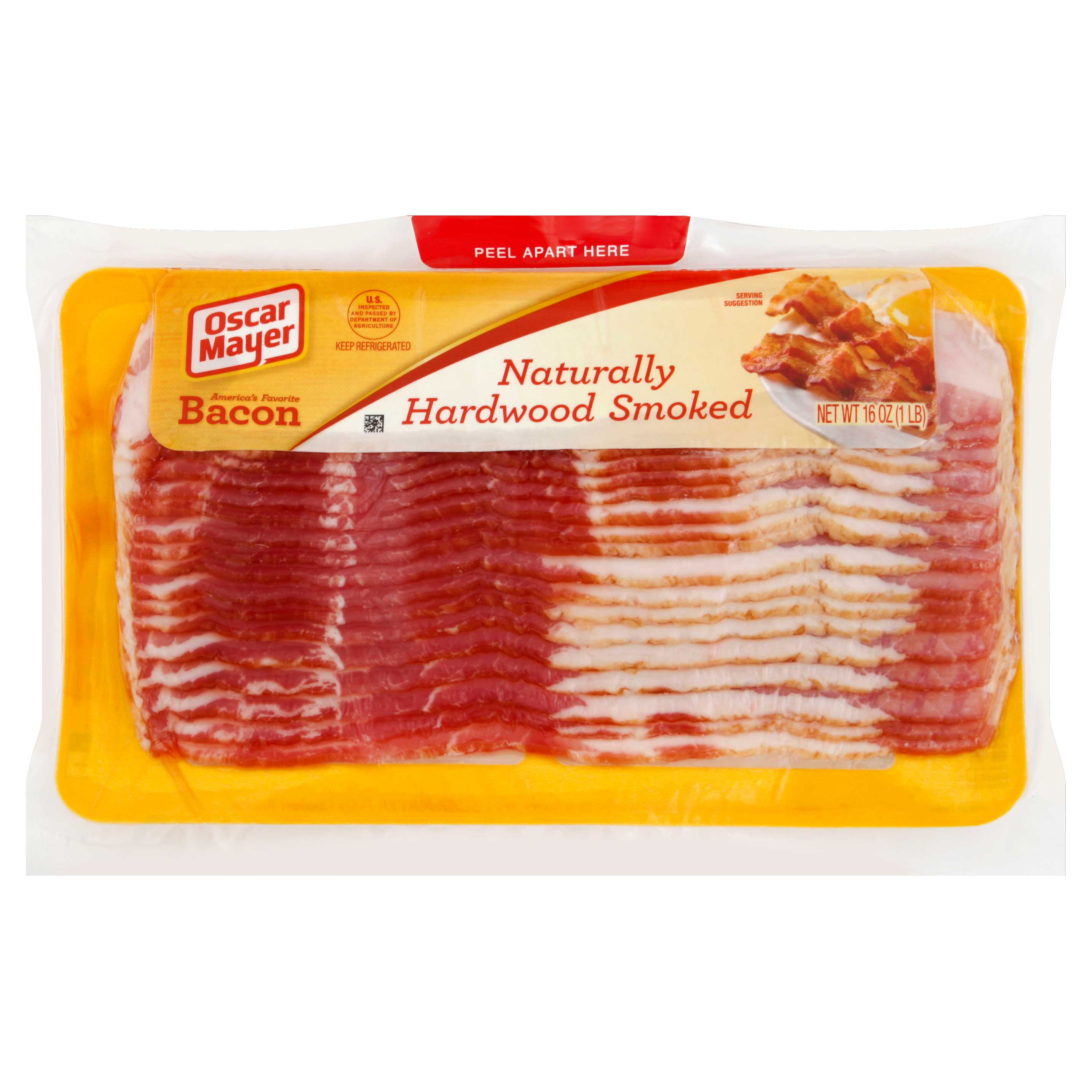 Kraft Oscar Mayer Sliced Bacon, 16 Ounce -- 12 per case. - Walmart.com