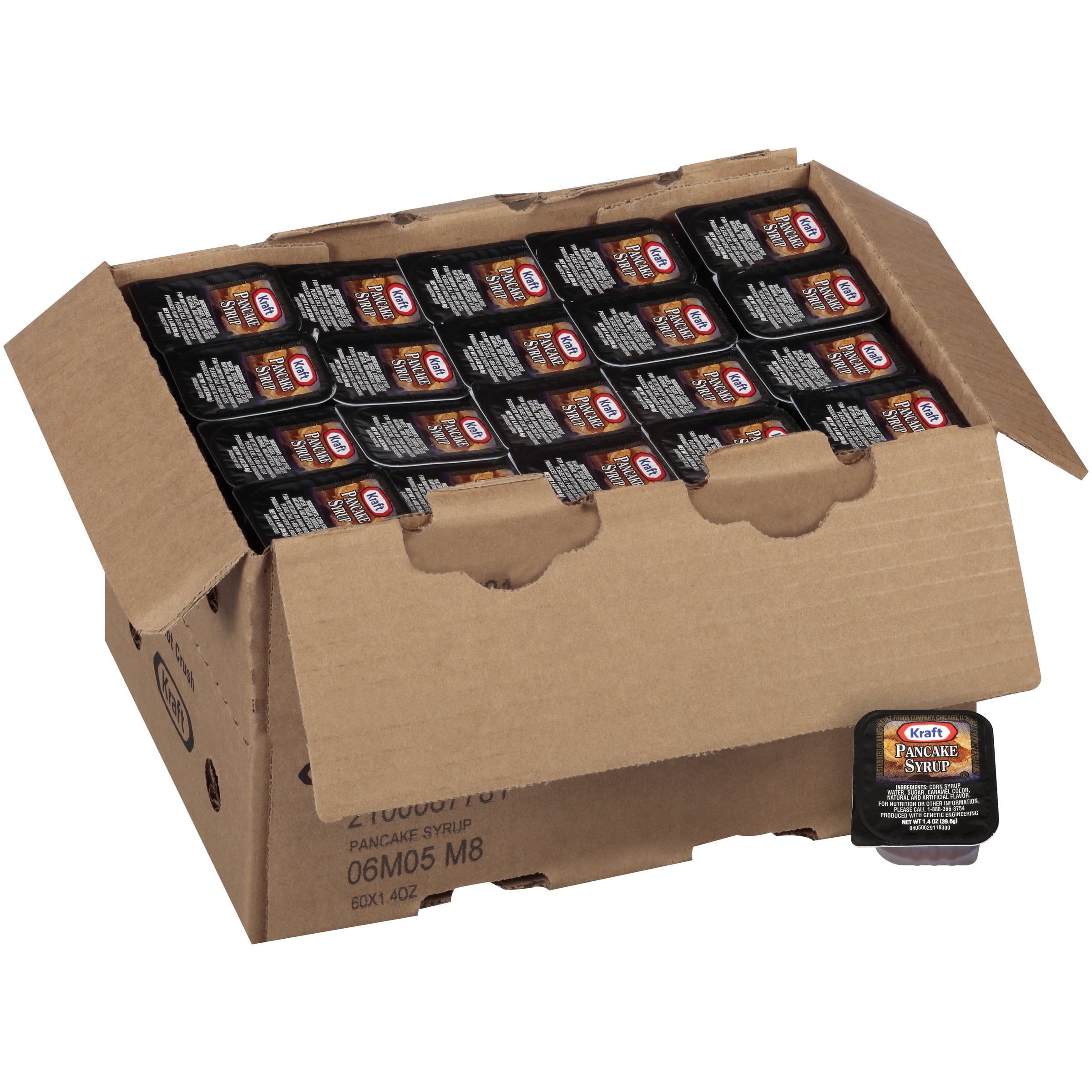 Kraft Pancake Single Serve Dipping Syrup, 120 ct Casepack, 1.4 oz ...