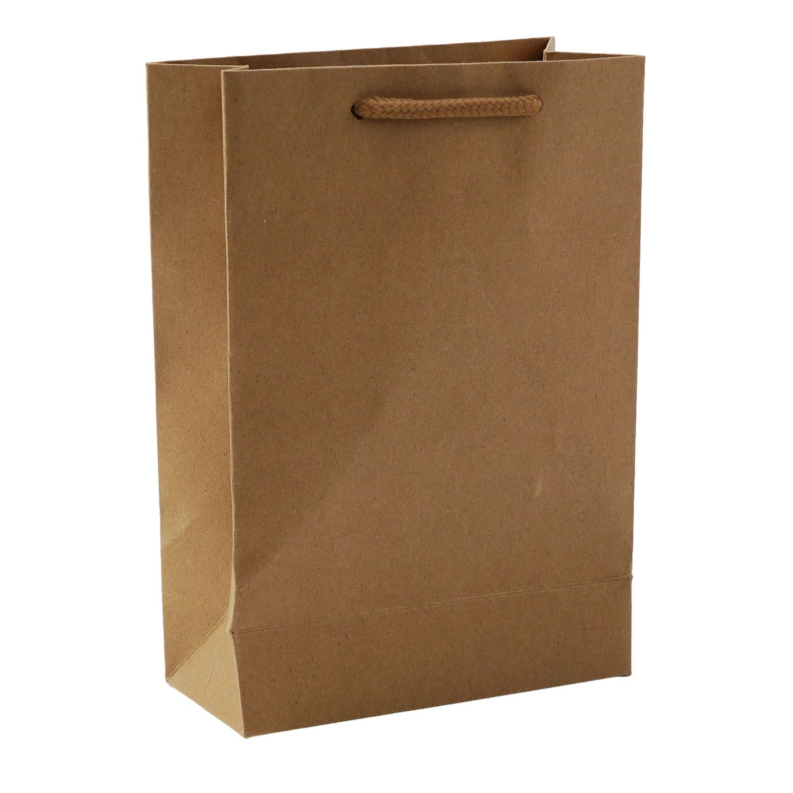 Kraft Paper Bag Gift Bag With Handle Small Paper Bag Party Gift ...