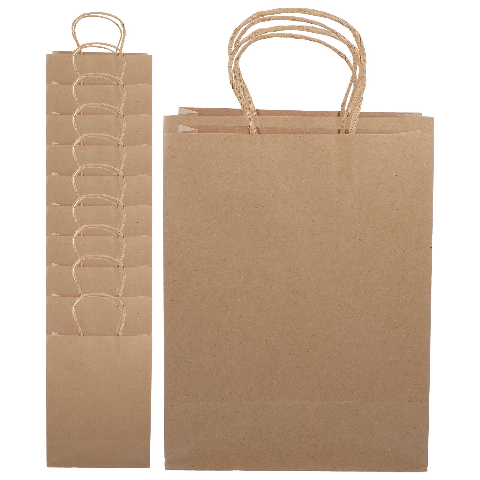 Kraft Paper Bag Takeaway Handy Gift Shopping Wedding Bags for Gifts ...