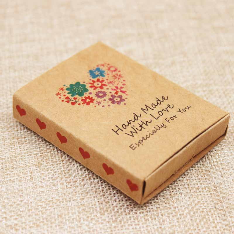 Kraft Paper Boxes and Necklace Jewelry Display Cards Packaging Boxes ...