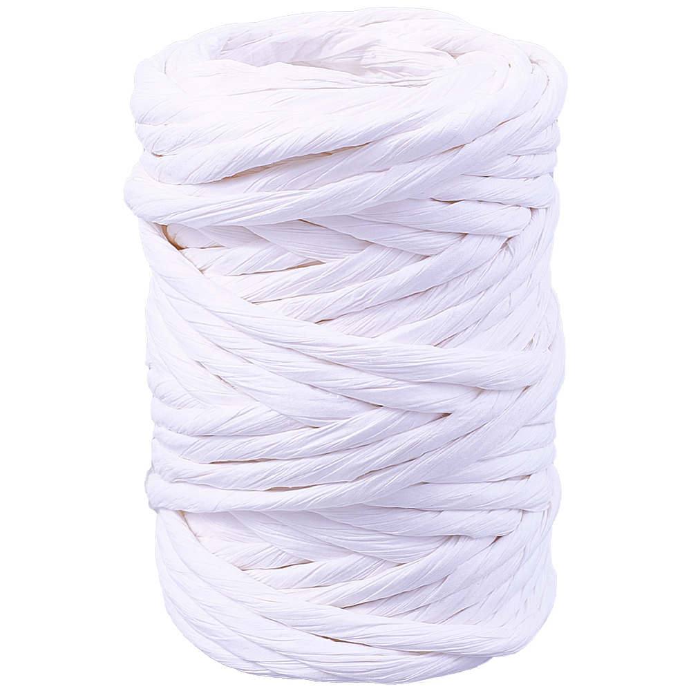 Kraft Paper Cords Paper Twine for Craft White 5x2mm - Walmart.com