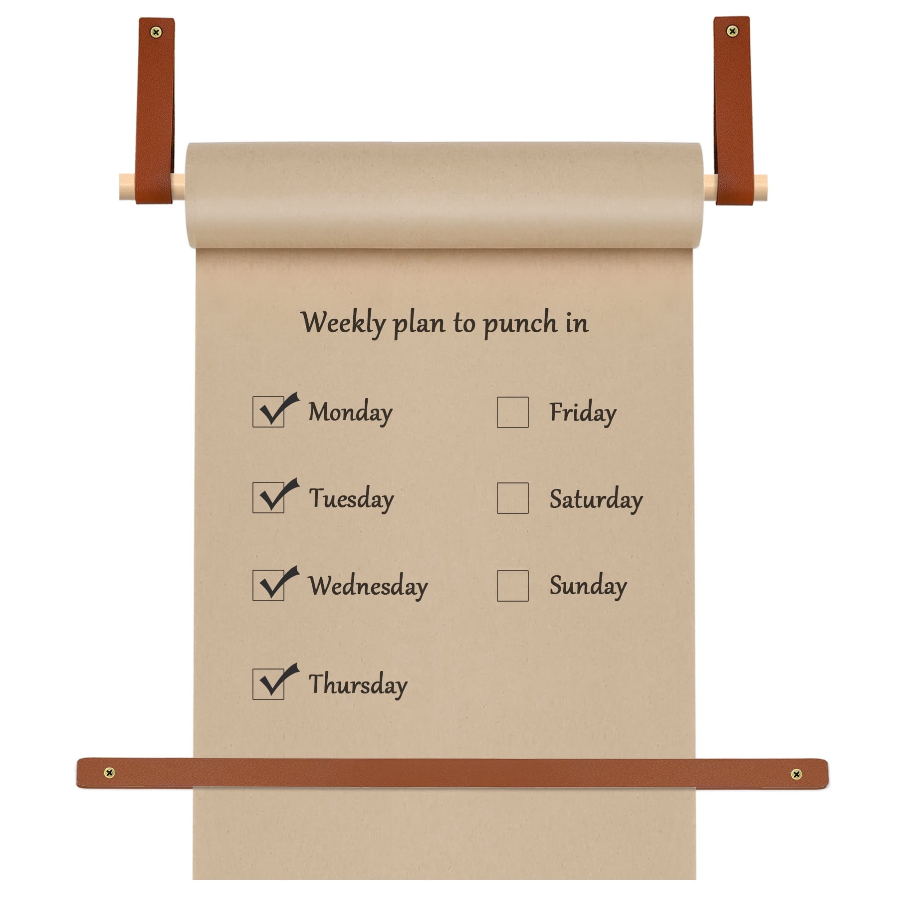 Kraft Paper Dispenser,11.8inch Butcher Paper Holder,Includes 30 Meter ...