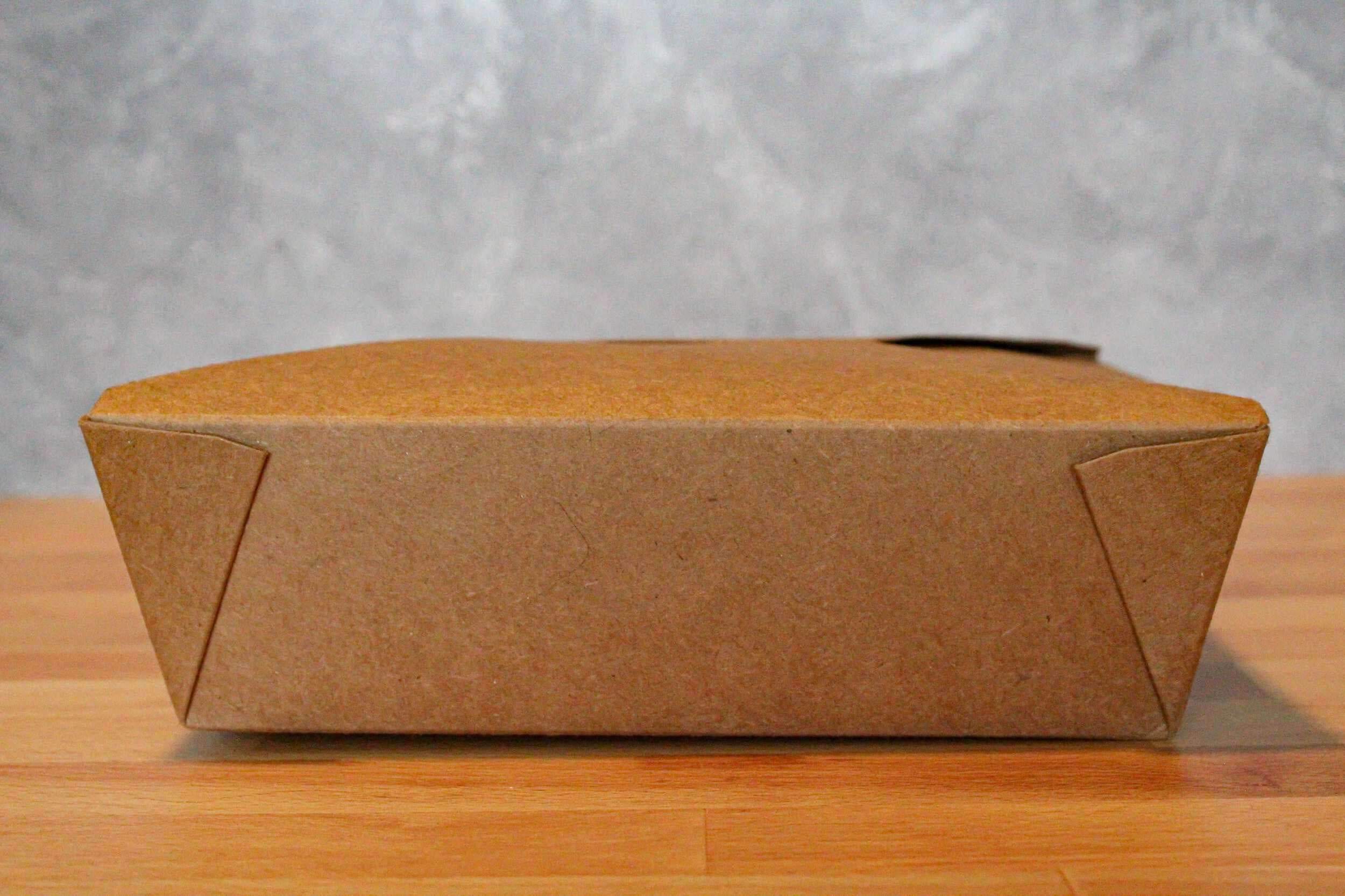 Kraft Paper Disposable Food Container Biobox-3 (200pcs) - Walmart.com