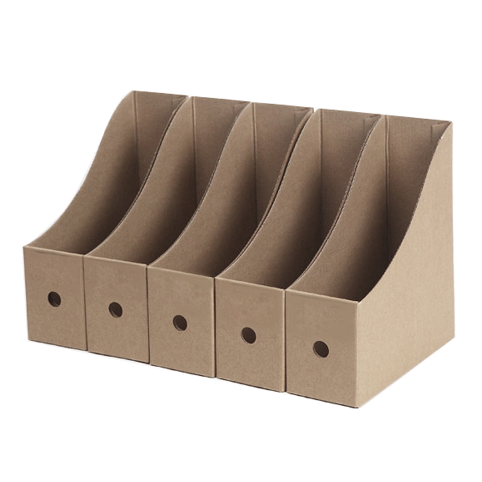 Kraft Paper File Folder Divider Desktop Organizer Magazine File Holder ...
