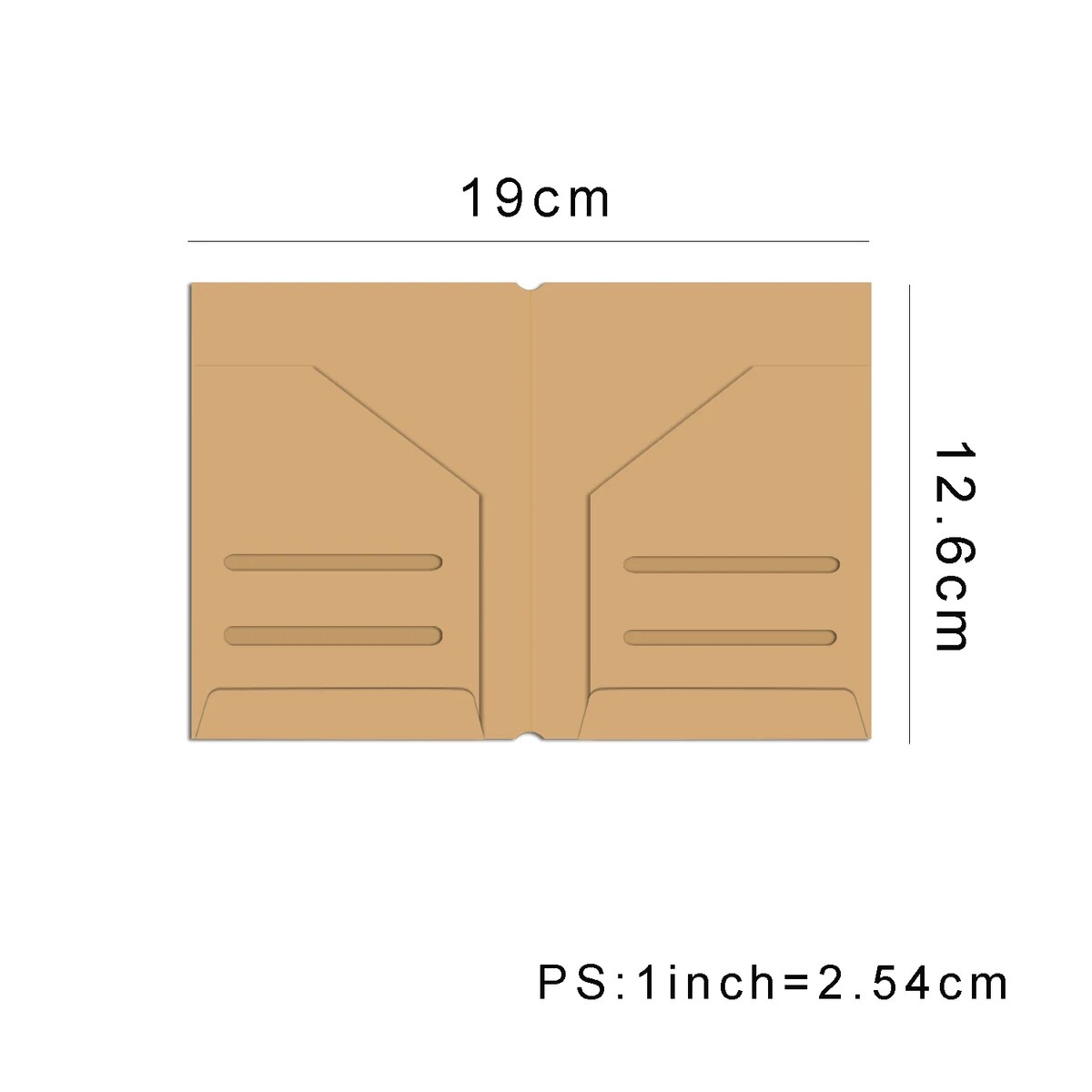 Kraft Paper File Holder Travel Journal Notebook Planner Accessories ...