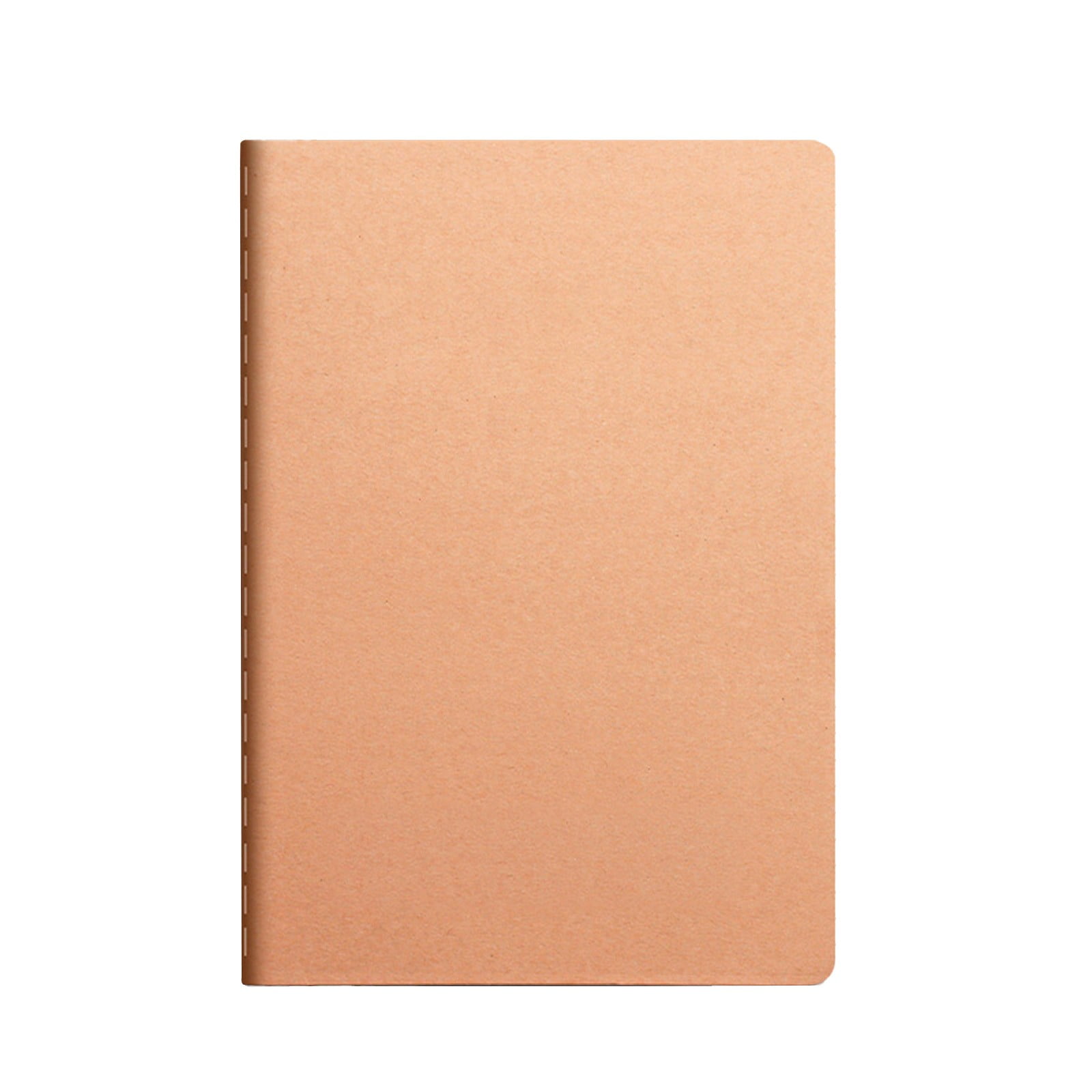 Kraft Paper Notebook Grid Journal A4-30 Pages Writing Diary Soft Cover ...