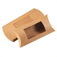 Kraft Paper Pillow Candy Box for Wedding Favors Baby Shower Birthday ...
