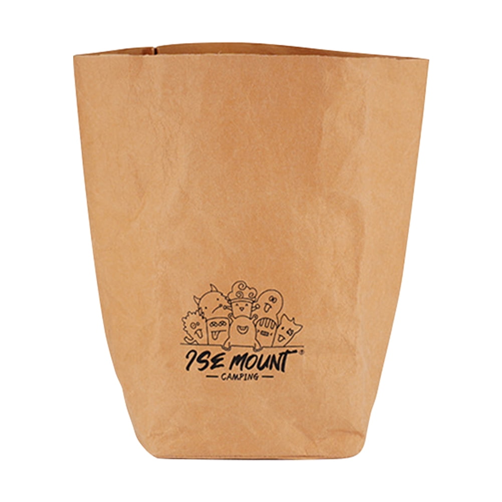 Kraft Paper Storage Bag Waterproof Packaging Bag For Home Organizing ...