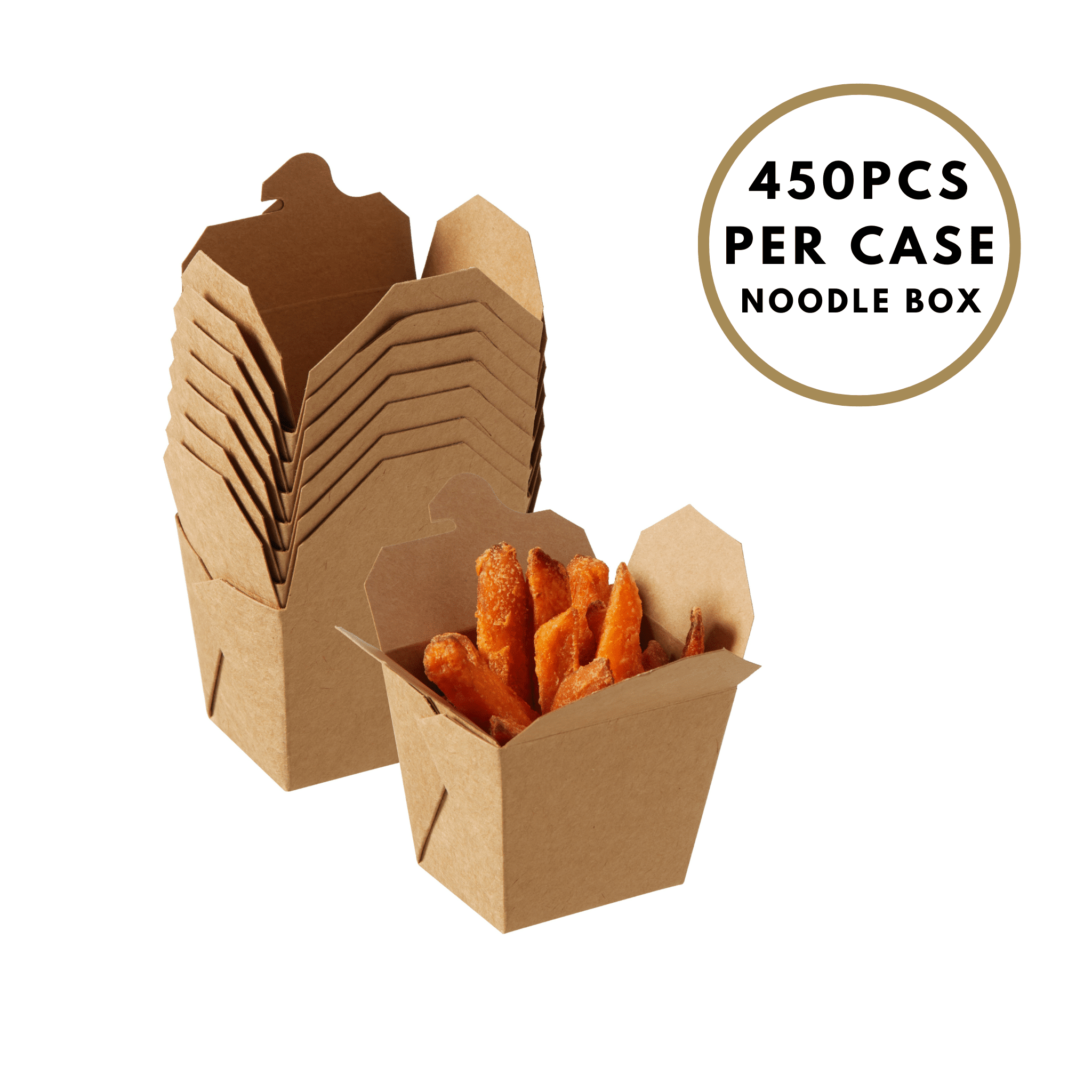 Kraft Paper To-Go Boxes – Disposable Takeout Food Containers ...
