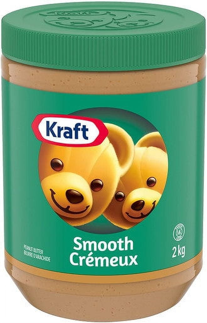 Kraft Peanut Butter Smooth 2 Kg From Canada - Walmart.com