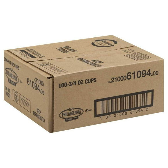 Individual Cream Cheese Packets