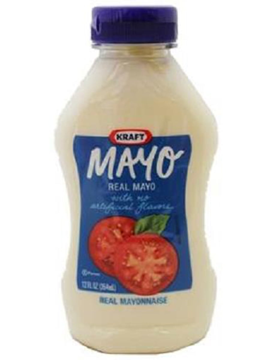 Kraft Real Mayo 12 fl oz - Walmart Business Supplies