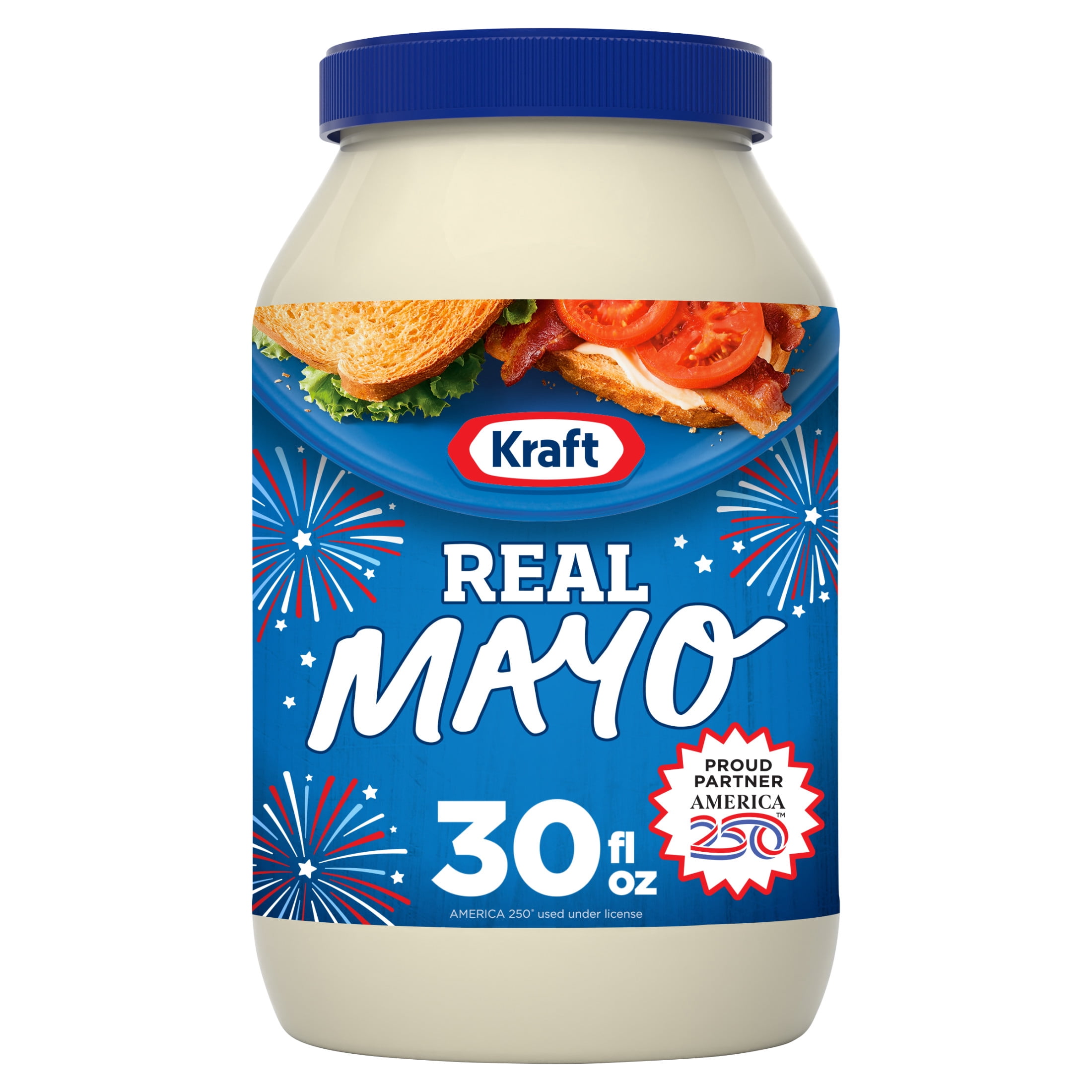 Kraft Real Mayo Creamy & Smooth Mayonnaise, Keto & Low Carb Lifestyle ...