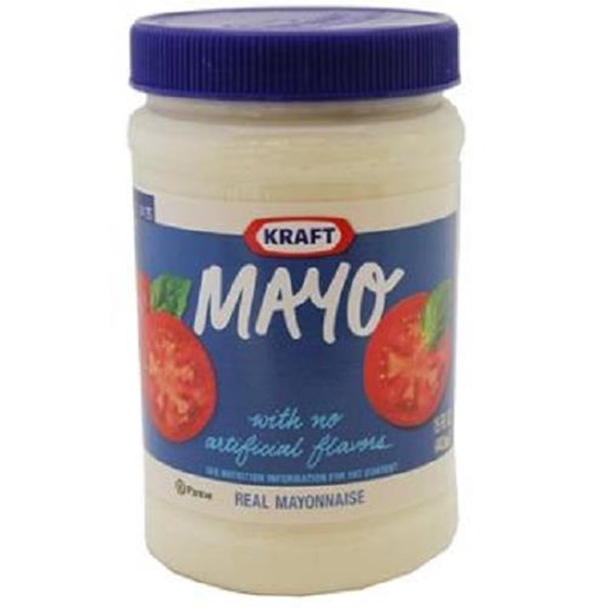 Kraft, Real Mayo Mayonnaise, Count 1 - Dressing / Mayonnaise / Grab ...