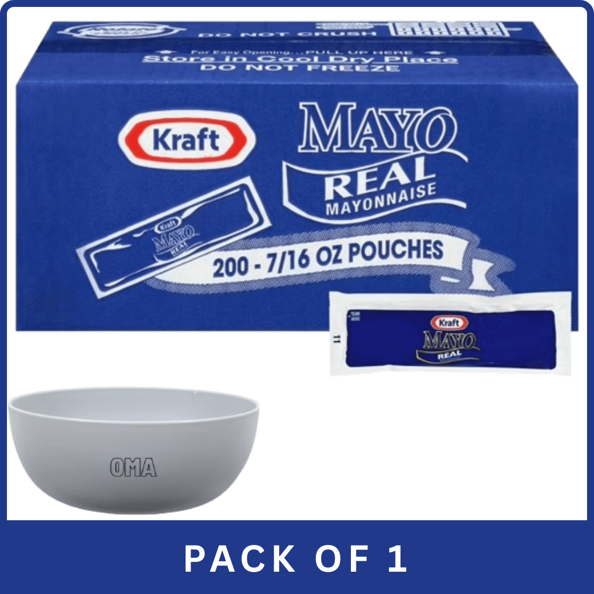 Kraft Real Mayonnaise Single-Serve Packets (200-ct)- With Olive White ...