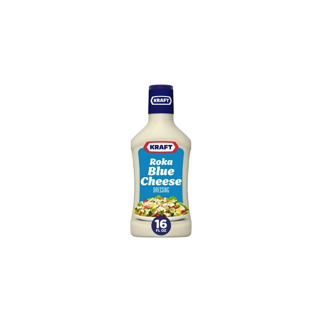 Kraft Roka Blue Cheese Salad Dressing 16 Fl Oz Bottle (Pack of 24 ...