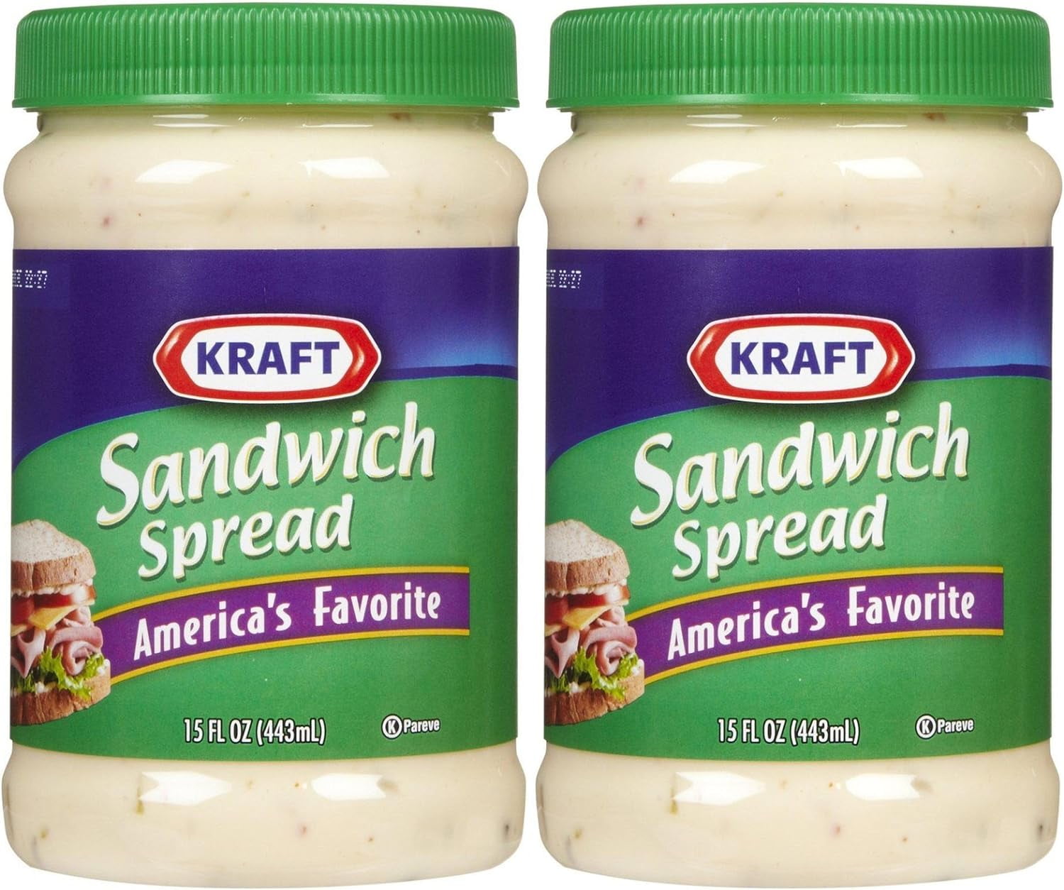 Kraft Sandwich Spread, 15 oz, 2 Pack - Walmart.com