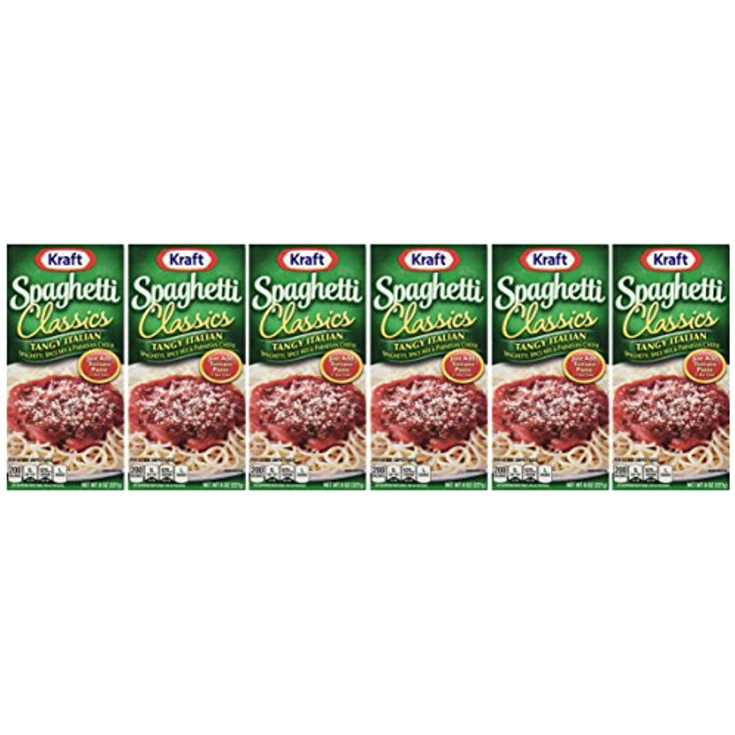 Kraft Classic Style Pasta Box: Tangy Italian Spaghetti Mix with ...