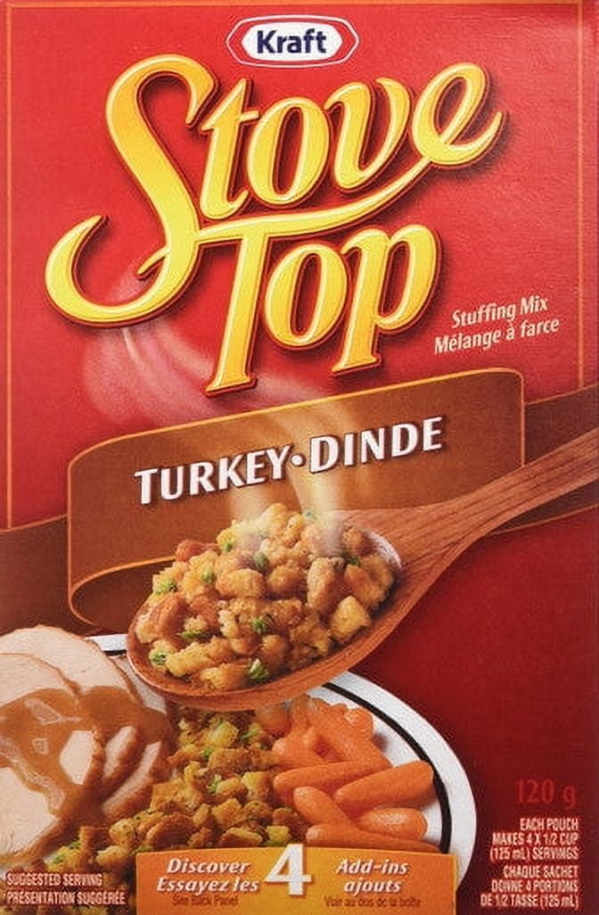 Kraft, Stove Top Stuffing Mix, Turkey, 120g/4.2oz., {Imported from ...
