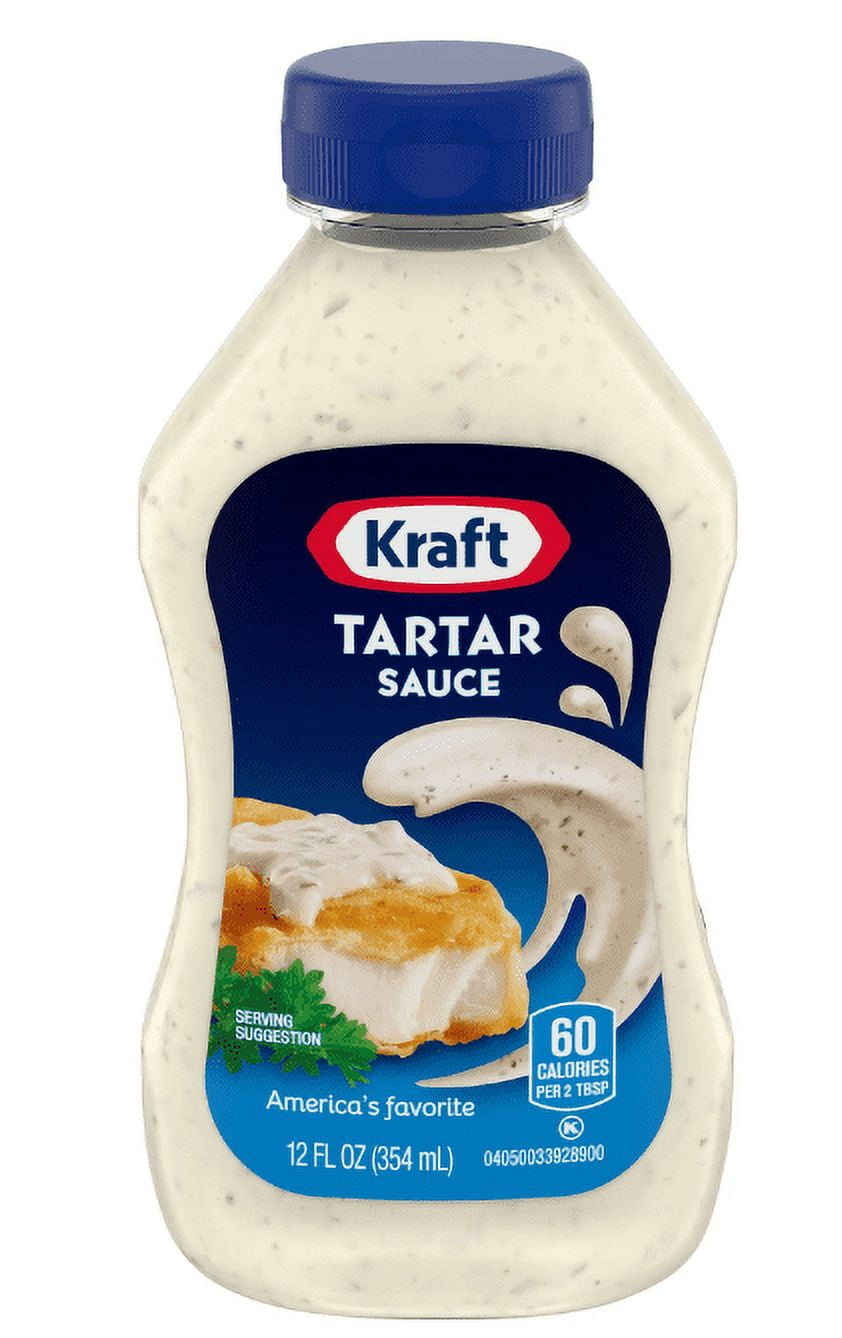 Kraft Tartar Sauce, 12 fl oz Bottle (Pack of 4) - Walmart.com