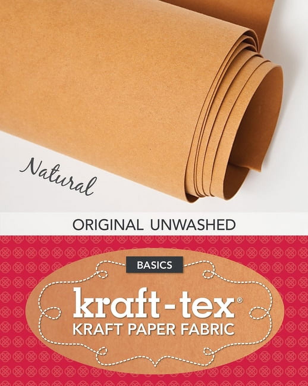 Kraft-Tex Basics: Kraft-Tex Natural Original Unwashed: Kraft Paper ...