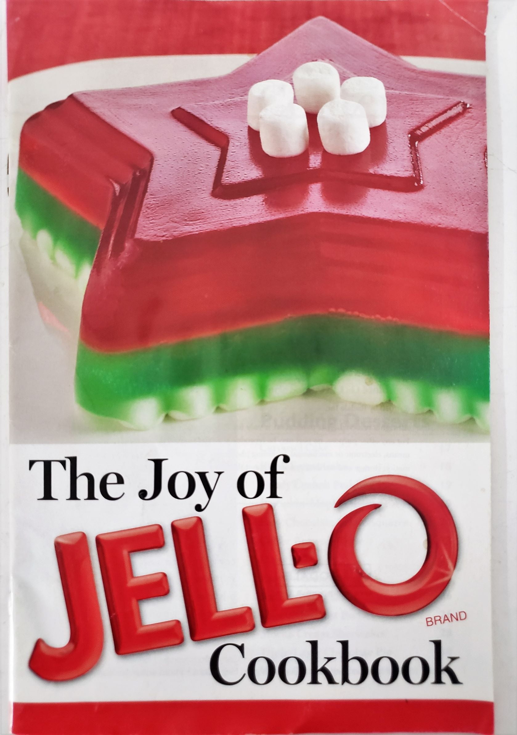 Kraft The Joy of Jello Cookbook (2010) (Rodale) (Small Format Staple ...
