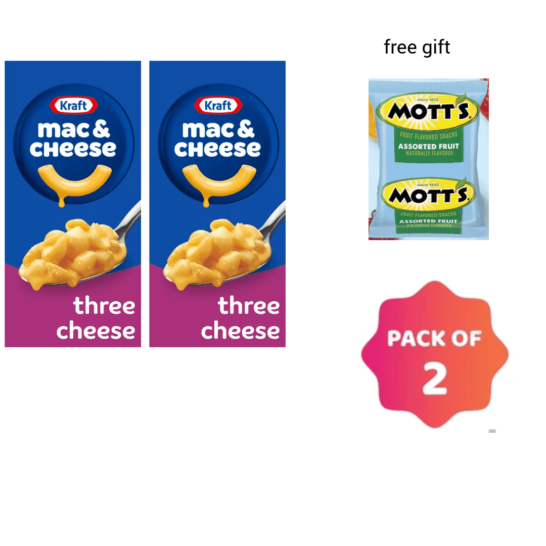 Kraft Three Cheese Mac and Cheese Dinner with Mini-Shell Pasta - 7.25oz ...