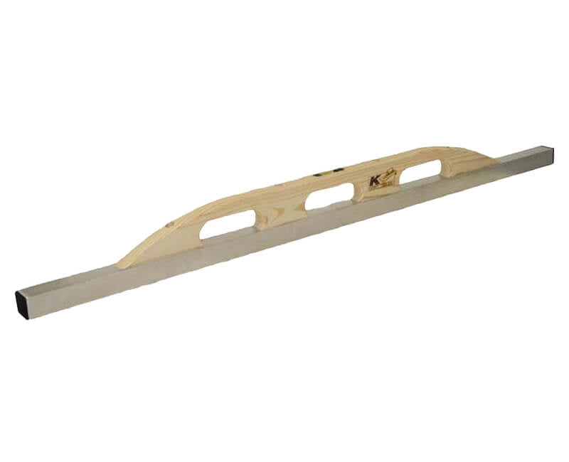 Kraft Tool BuckEye Concrete Straight Edge 8' x 1.5" with Level Vial ...