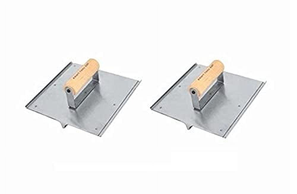 Kraft Tool Co. CF026 8 in. x 8 in. Stainless Steel Hand Groover with ...