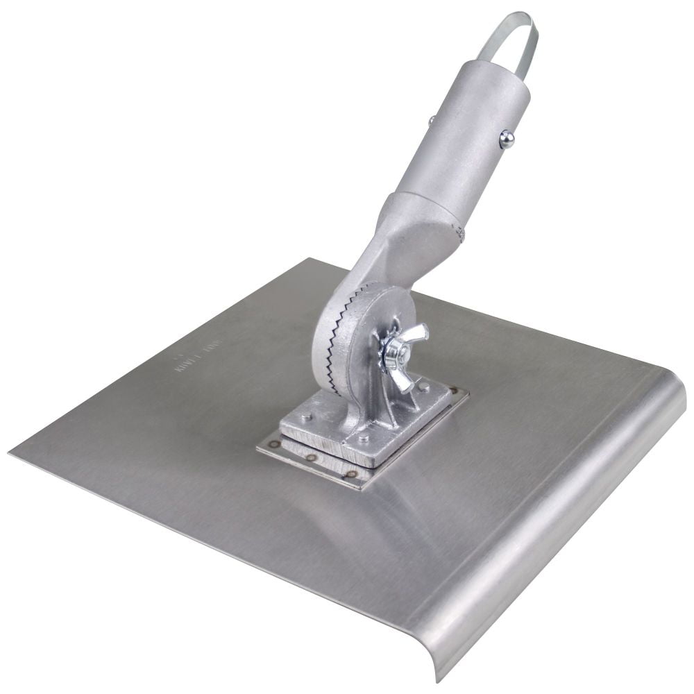 Kraft Tool Concrete Edger Walking 8" x 8" x 3/8" Radius w/Button Handle ...