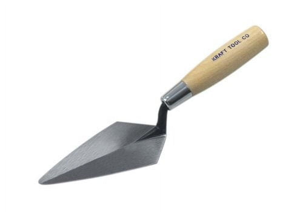 Kraft Tool Pointing Trowel,5 1/2inL,2 1/2inW,Steel GG422 - Walmart.com