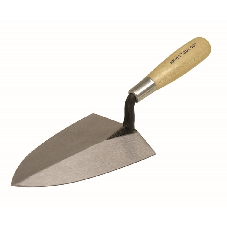 Kraft Tool GG441 7"x4-3/8" Buttering Trowel w/Wood Handle - Walmart.com