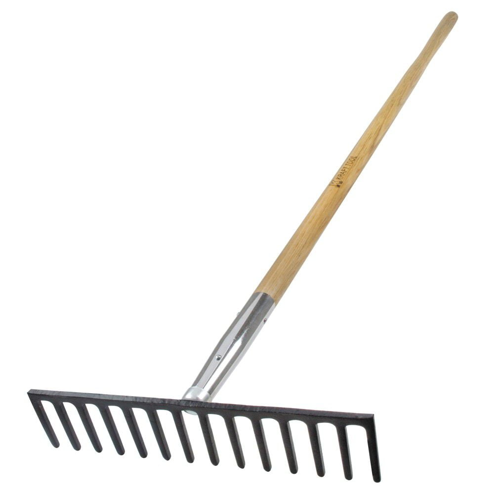 Kraft Tool Co 16 In Steel Heavy-Duty Road Rake - Walmart Business Supplies